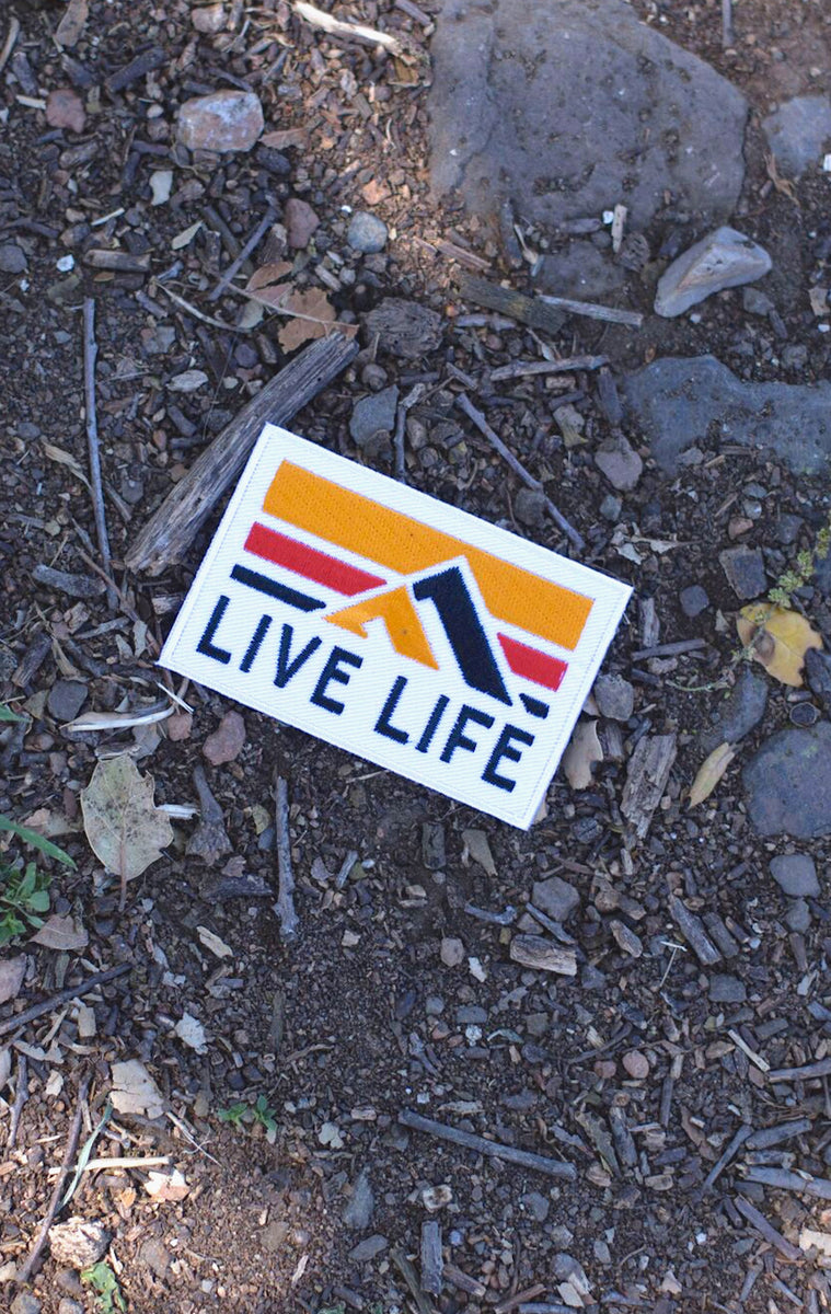 Retro Life Patch – Live Life Clothing Co